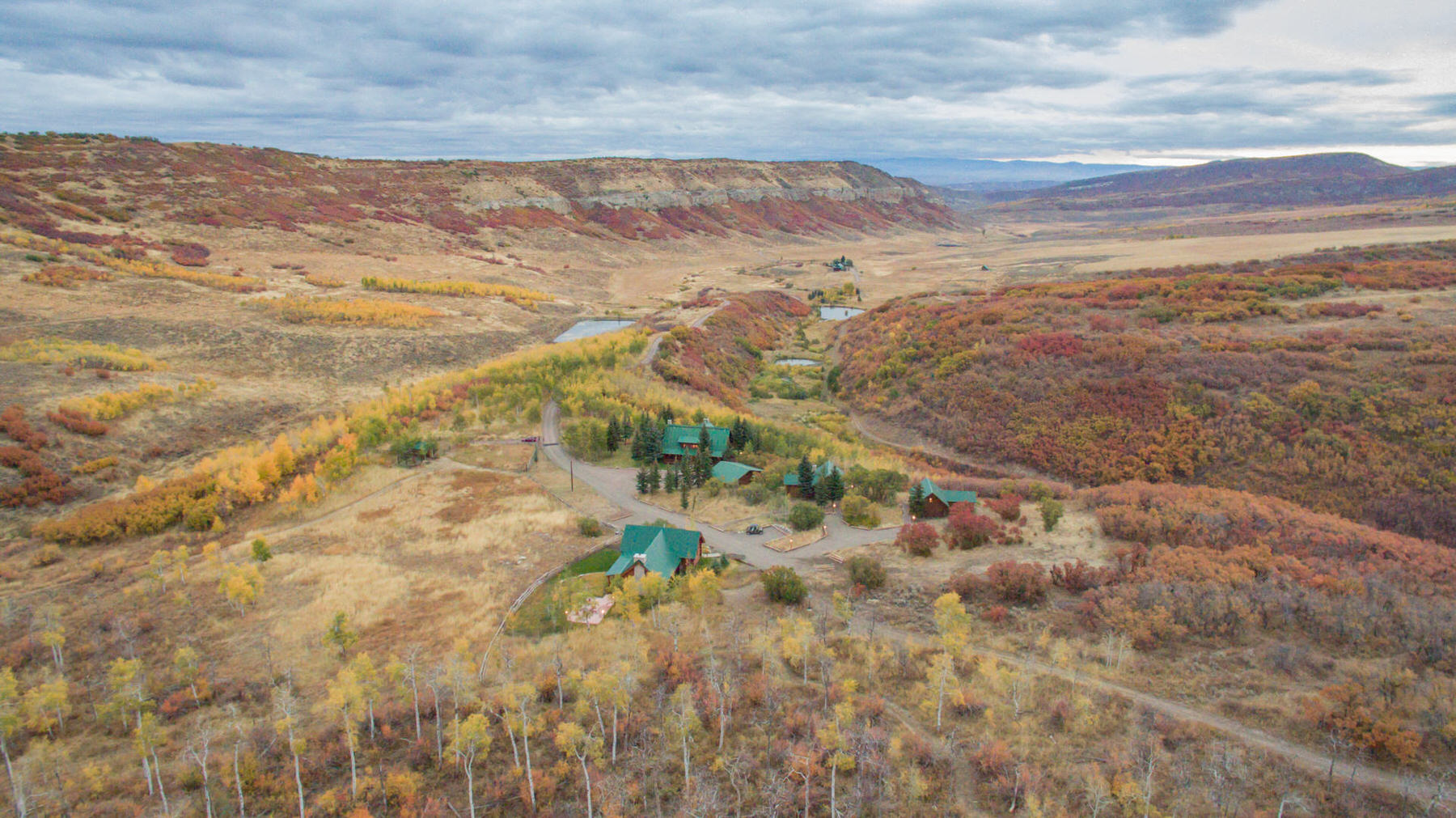 Working luxury guest ranch outside Steamboat Springs, Colorado